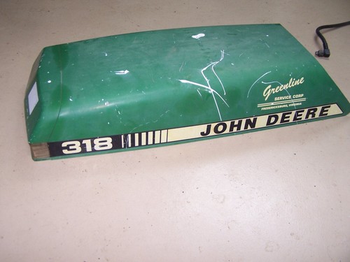 John Deere 318 Onan 316 322 330 332 Lawn Tractor Hood 318 Decals | eBay