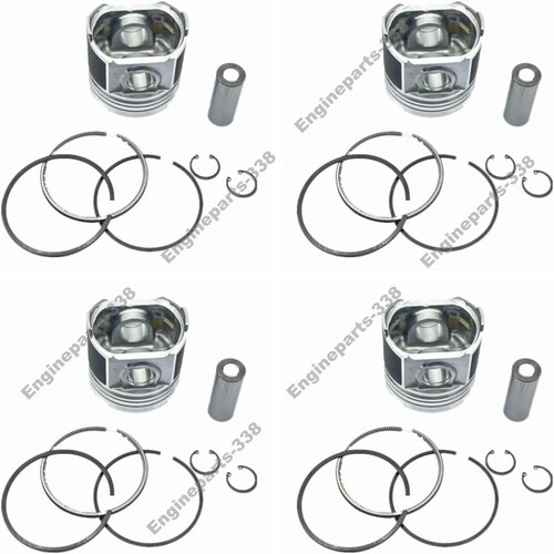 4D55 4D55T Overhaul Piston Kit With Ring For Mitsubishi MD050011 ...
