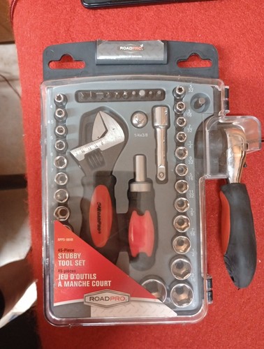 RoadPro 45 Piece Stubby Tool Set RPPS10046PDQ for sale online | eBay