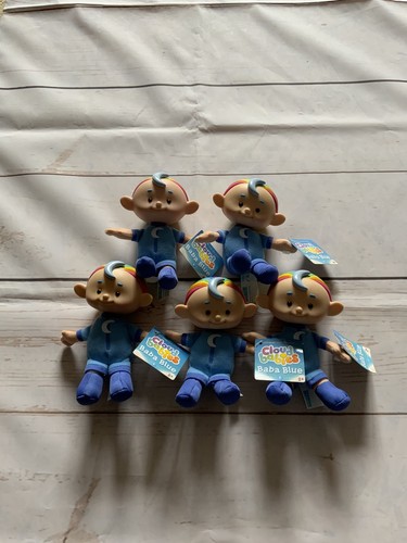 New With Tags CBeebies Cloud Baby, Baba Blue 7” Plush Toy Bundle of 5 ...