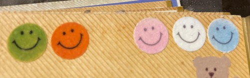 Vintage 1980’s Sandylion Fuzzy Smiley Face Stickers | eBay