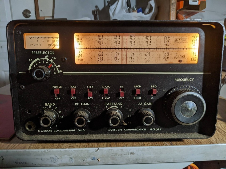 Drake CW Ham Radio Receiver for sale | eBay