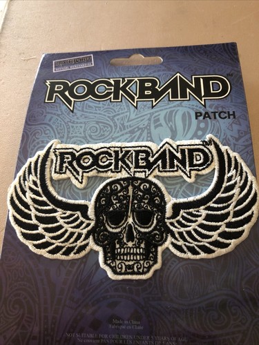 Patch Skull / Wings Cross Embroidered** Rockband** Patch NEW | eBay