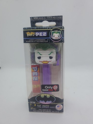 Funko POP! PEZ DC Batman 80th The Joker Exclusive Candy Dispenser ...