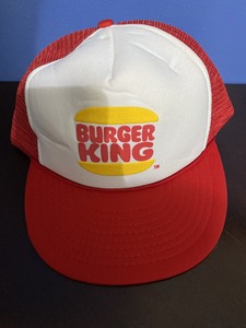 Burger King Hat In Burger King Advertising for sale | eBay