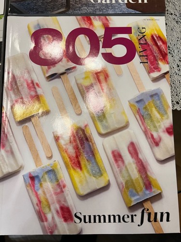 805 Living: Summer Fun Summer 2022 Magazine Blackberry Recipes | eBay