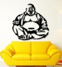 Happiness Laughing Buddha Amulet Buddhism Wall Stickers Vinyl Decal ...