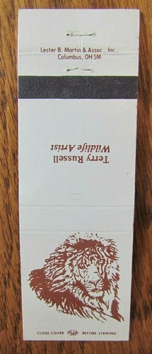 ANIMAL - LION: TERRY RUSSELL (WILDLIFE ARTIST) -G1 | eBay