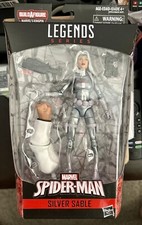 Marvel Legends Silver Sable Kingpin Build A Figure