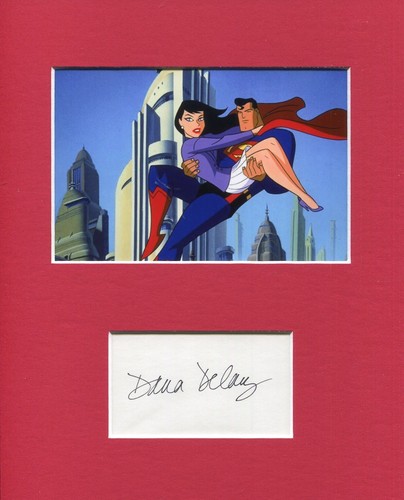 Dana Delany Lois Lane Voice Superman The Animated Signed Autograph ...