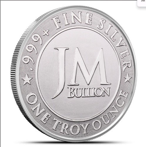 JM Bullion Starter Pack, 1 oz JM Bullion Eagle Silver Tube, 10 Rounds ...