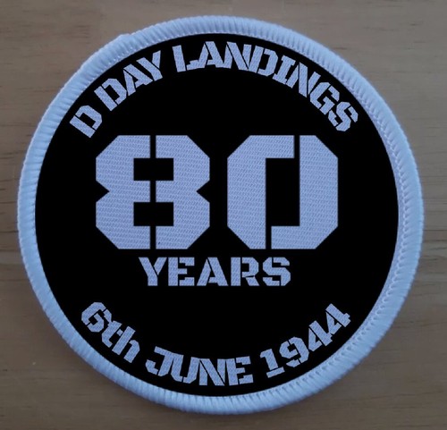 D DAY 80th Anniversary Normandy Patch Badge | eBay UK