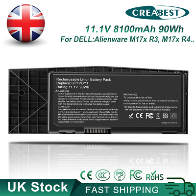Alienware M17x Battery for sale | eBay