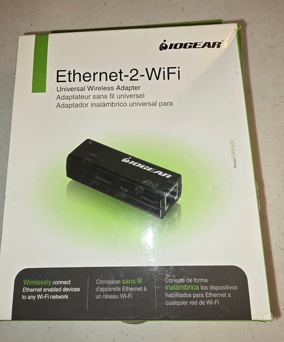 *IOGEAR Ethernet-2-WiFi Universal Wireless Adapter - NEW* 881317513335 ...