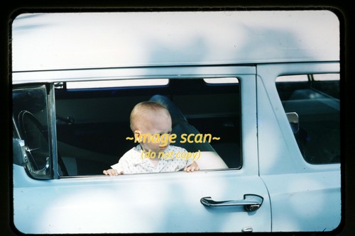 Car at Serpent Mound, Ohio in 1960, Kodachrome Slide d20c | eBay