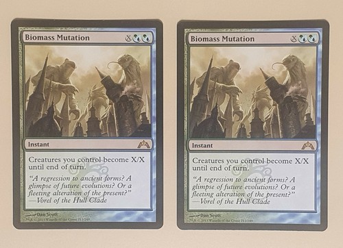 2 x Biomass Mutation, Gatecrash, MTG, LP | eBay Australia