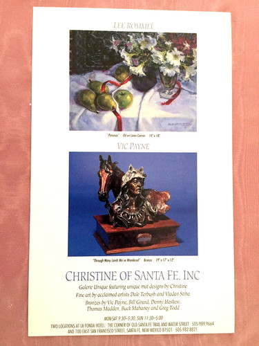 2012 US Lee Rommel Vic Payne art artist painting sculpture NM print ...