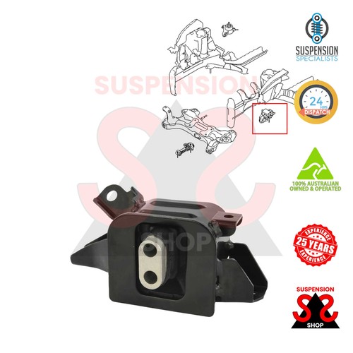 Mount, Engine Silent Block Suit KIA Rio 1.6 21830-H8110 | eBay Australia