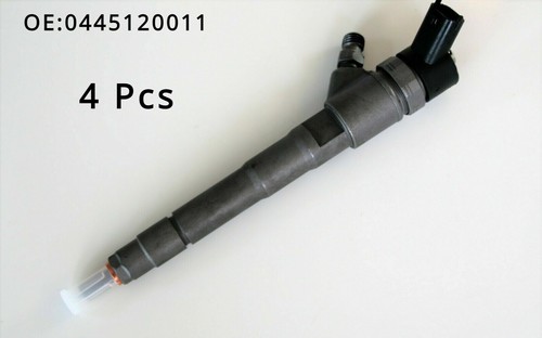 4Pcs New Fuel Injector Lnjector 0986435506 0445120011 For Fiat Ducato ...