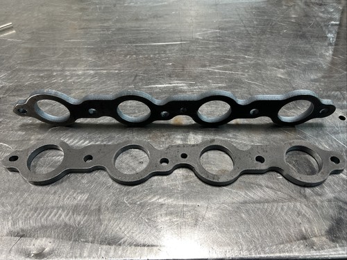 1 Pair LS1 Header Flange Laser Cut 3/8 Steel 1.8 Port | eBay