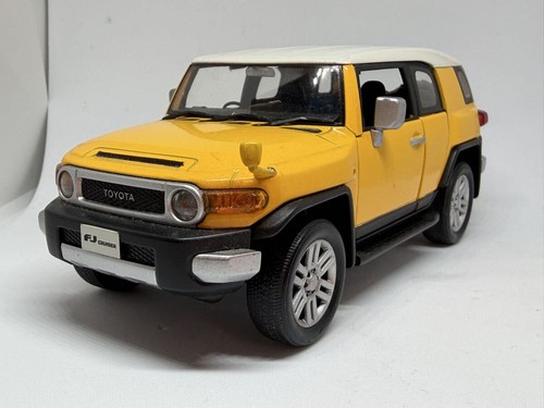 1/30 FJ Cruiser 2JU Two-tone yellow color Mini car for domestic dealers ...