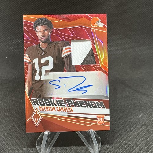 2025 Panini Phoenix - Rookie Phenoms Jersey Auto Shedeur Sanders RPJ ...