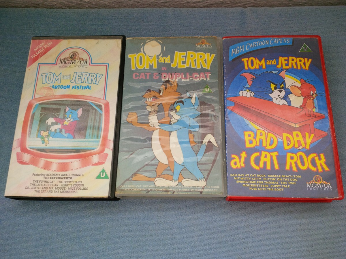 Tom And Jerry Vhs Films For Sale Ebay My VHS/DVD/Blu Ray Collections!