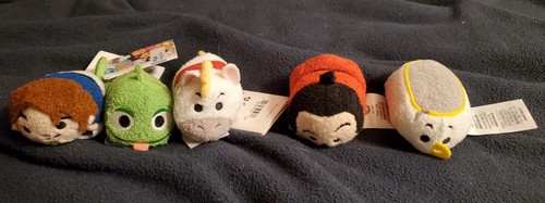 Disney TSUM TSUM Plush - Tangled Flynn Pascal Maximus, Gaston and Chip ...