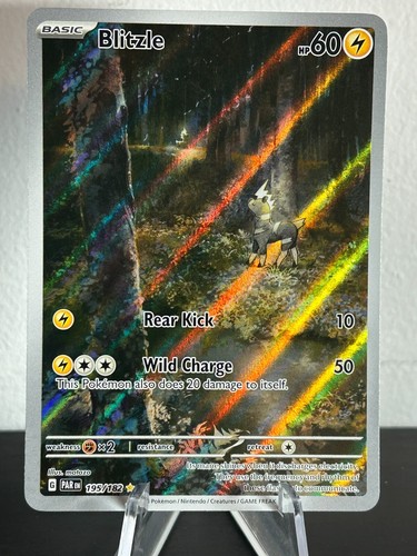 Blitzle 195/182 - Paradox Rift - Illustration Rare - Pokémon - NM/M | eBay