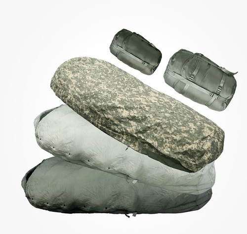 New* Authentic US Military Issue Modular Sleeping System (MSS), -40°F ...