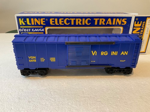 K-Line #6418 O Gauge Virginian Boxcar w Original Box, Excellent! T18 | eBay