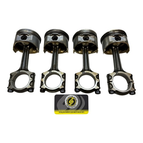 99-00 Mazda Miata OEM Rods Rod & Piston Pistons Engine 9.5:1 B6S7-11 ...