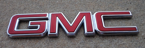 GMC emblem badge logo chrome symbol Acadia Sieraa Envoy OEM Genuine ...