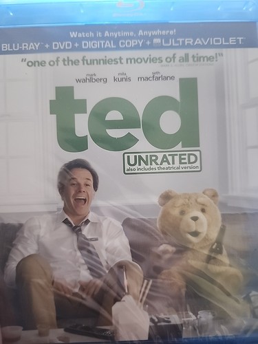 Ted Unrated Blu-ray,DVD,Digital Copy,UltraViolet | eBay