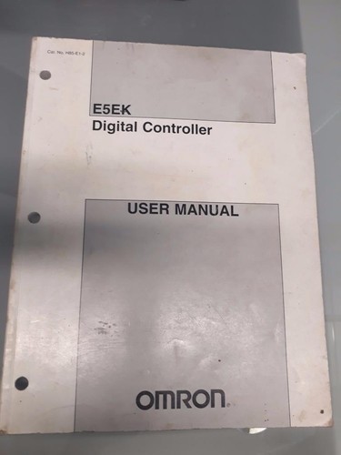 OMRON E5EK DIGITAL CONTROLLER USER MANUAL USA SELLER | eBay