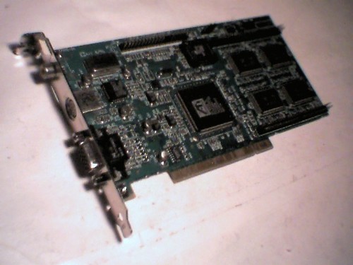 ATI 3D Rage II TVOUT 4MB PCI Video Graphics Card P/N 109-37900-00 ...
