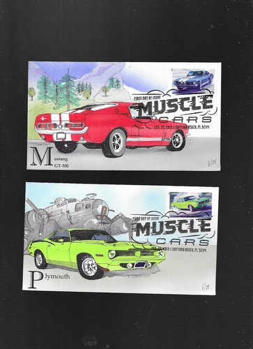 US FDC FIRST DAY COVERS MUSCLE CARS 2013 LOT OF 2 BY GEERLINGS | eBay