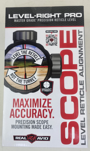 Real Avid Level Right Pro Scope Level Tool Reticle Alignment System ...