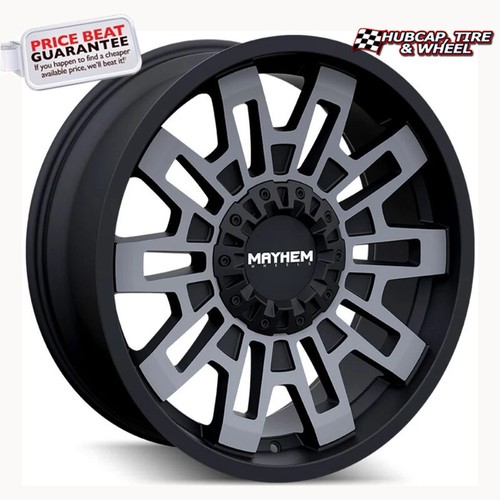 Mayhem Cortex 8113 Matte Blk W/Mach Dart Tint- 20X9- 8x165.1 BP, 0MM ...