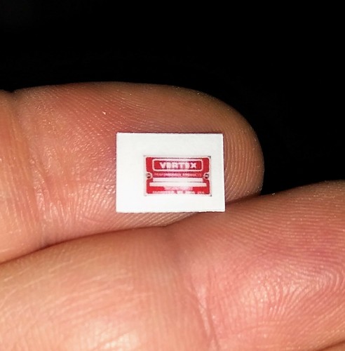 1/8th vertex magneto decal sticker Lindberg Monogram Revell Rat Hot Rod ...