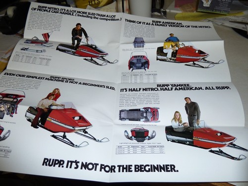 1973 VINTAGE RUPP BROCHURE | eBay