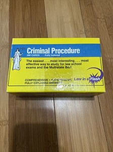 Law Flash Cards for sale | eBay