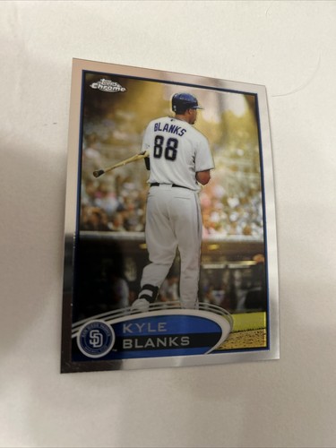 2012 Topps Chrome - #81 Kyle Blanks | eBay