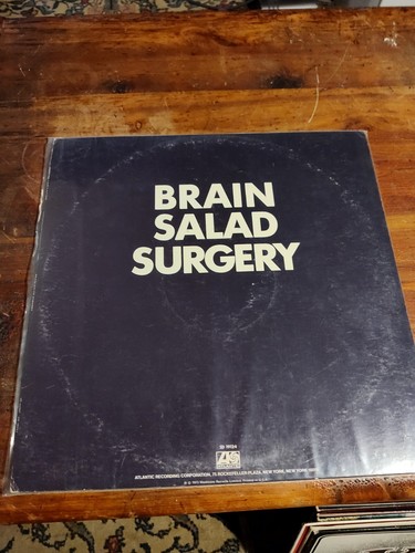1. Emerson Lake & Palmer / Brain salad surgery VG+/VG+ | eBay