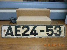 Vintage European License Plates For Sale | semashow.com