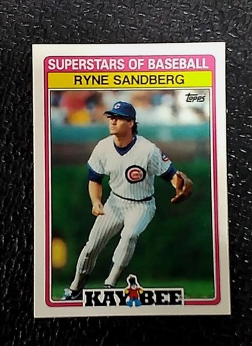1989 Kaybee Superstars of Baseball Ryne Sandberg #26 Chicago Cubs Topps ...