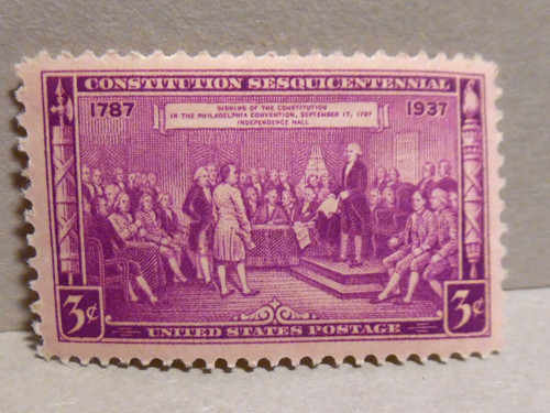 SCOTT # 798 ADOPTION OF THE CONSTITUTION 3 CENT STAMP - MNH | eBay