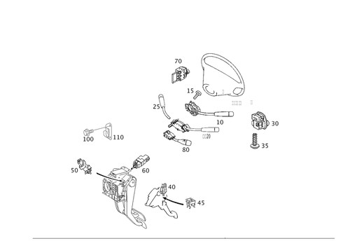 Mercedes-Benz 0005452310 Genuine OEM Factory Original Turn Signal ...