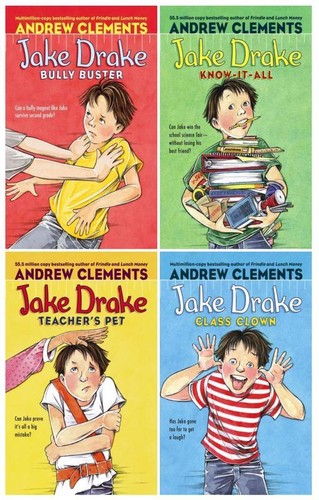 JAKE DRAKE Childrens Series by Andrew Clements PAPERBACK Set of Books 1 ...