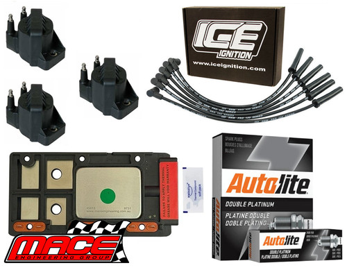 STD IGNITION SERVICE KIT WITH DFI MODULE FOR HOLDEN ECOTEC L36 3.8 V6 ...